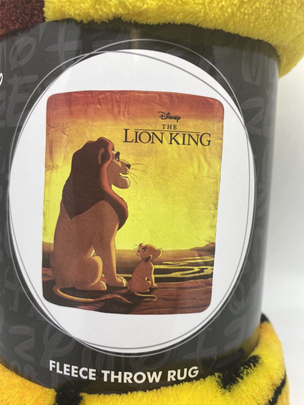 Disney Lion King Simba Fleece Throw Rug 130 x 150cm 9314783876488 | eBay