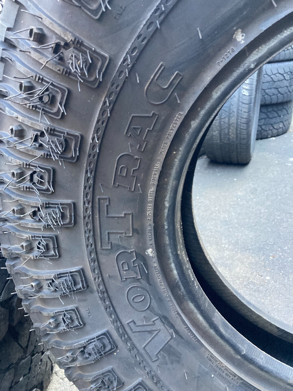 INTERCO VORTAC A/T LT295/70R17 RADIAL ALL TERRAIN TIRE MUD NOS NEW OLD ...
