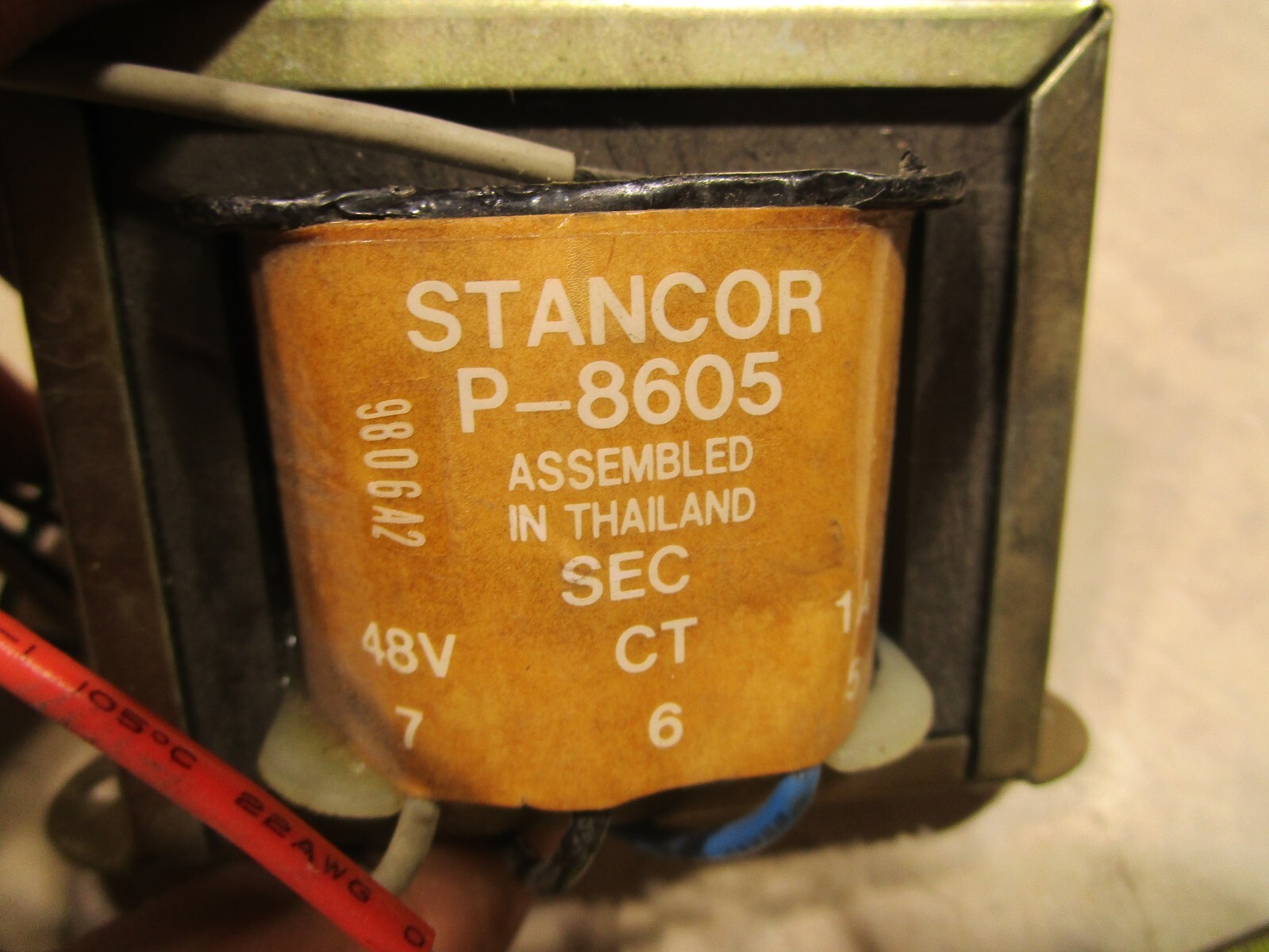 STANCOR P-8605 FILAMENT TRANSISTOR TRANSFORMER, T0302 | eBay