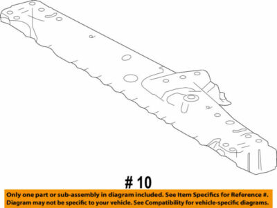 57104-42070 Toyota Member sub-assy, front cross 5710442070, New Genuine ...