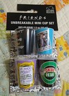 TV Series FRIENDS Set of 4 (1.5oz) Colorful Unbreakable Mini Cups NEW ...