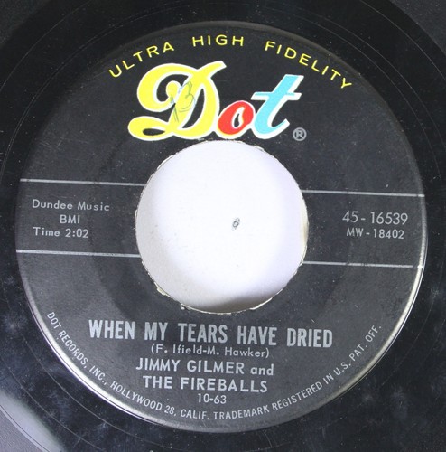 50'S & 60'S 45 Jimmy Gilmer And The Fireballs - Daisy Petal Pickin ...