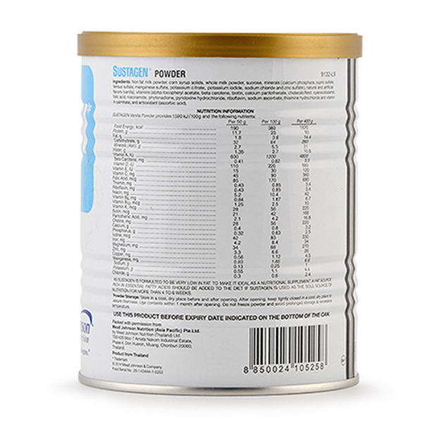 Sustagen Nutritional Supplement Vanilla Milk Powder 400g | eBay