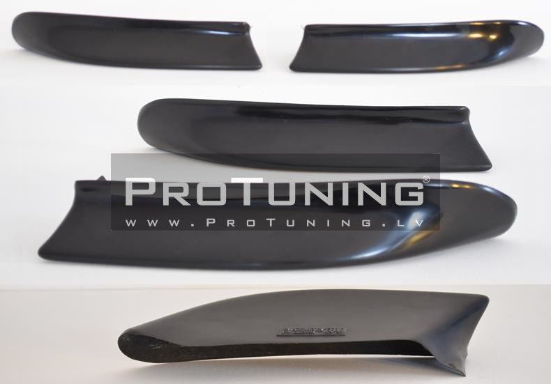 CSL Look flaps for Front M Sport bumper BMW E46 Coupe Cabrio Sedan ...