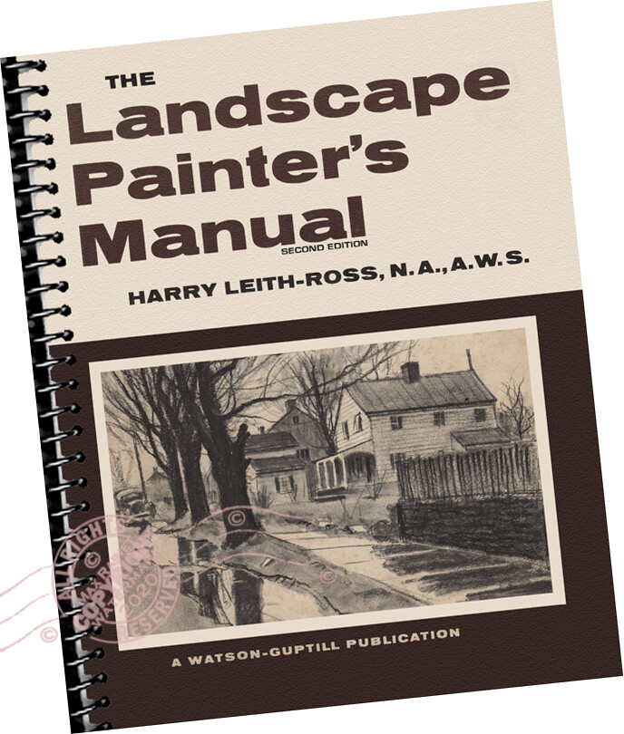 Harry Leith Ross LANDSCAPE PAINTER'S MANUAL 1961 how to guide oil ...