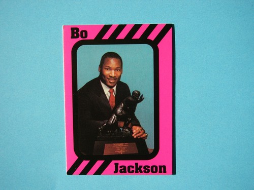 1980'S 1990'S UNKNOWN BO KNOWS FOOTBALL CARD BO JACKSON LOS ANGELES ...