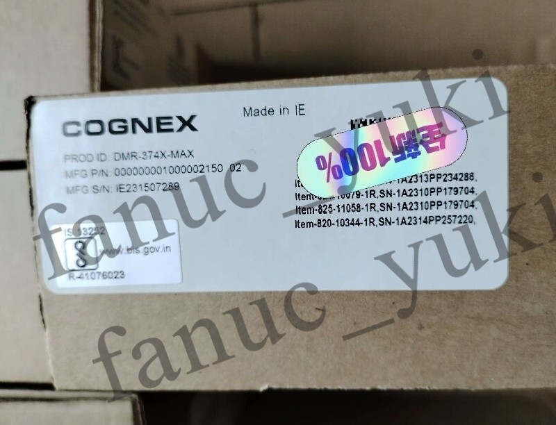 Cognex+DataMan+374+Industrial+Fixed-Mount+Barcode+Reader+-+DMR-374X-MAX ...