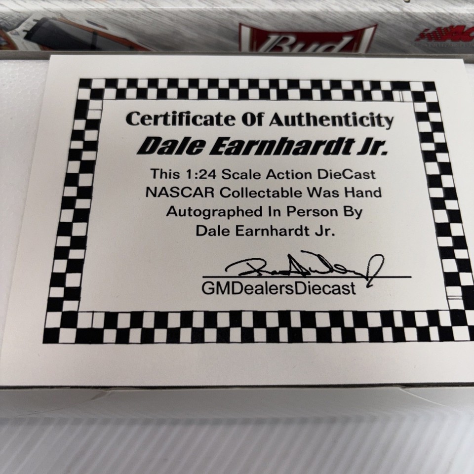 Dale Earnhardt Jr #8 Bud Born On Date Feb 12, 2005 Monte Carlo 1:24 ...