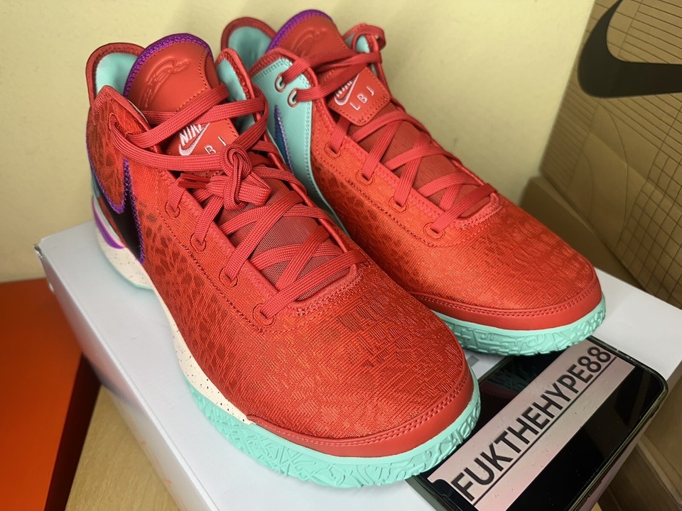DS Nike Zoom LeBron NXXT Gen Track Red Basketball Shoes DR8784-600 Men ...