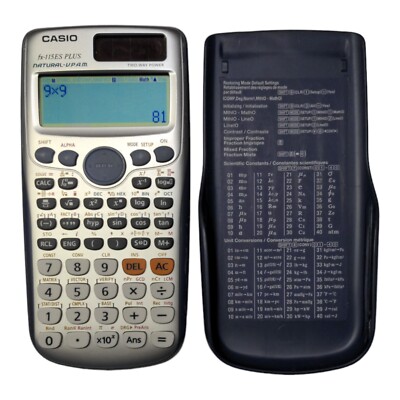 Casio fx-115ES Plus Natural-U.P.A.M. Scientific Calculator Tested And ...