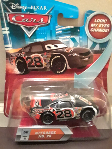 Disney Diecast Cars NITROADE #50 LENTICULAR EYES 2009 NEW IN BOX | eBay