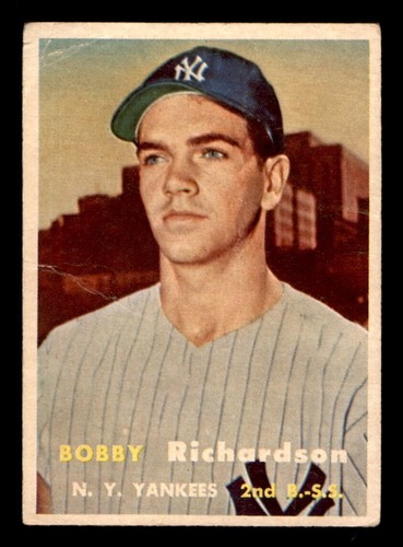 1957 Topps Baseball #286 Bobby Richardson PR *h1 | eBay