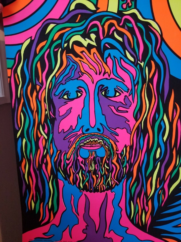 Vintage NOS 1970's Posters "Blacklight Collection" | eBay