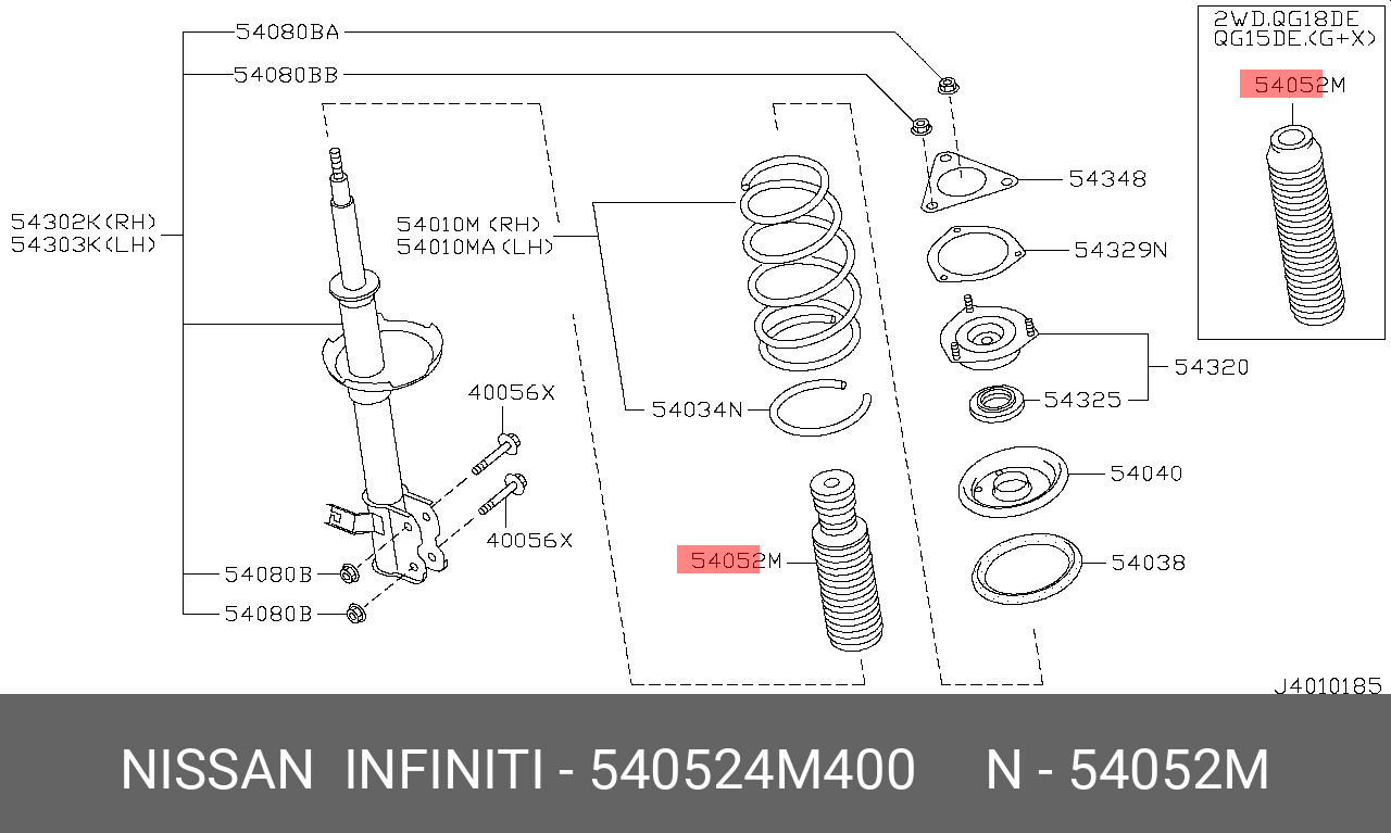 Genuine OE Bumper 540524M400 , 54052-4M400 | eBay.de