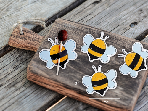 Bee Lollipop Insert Card, Bumble Bee Candy Insert Card, Cartoon Insect ...