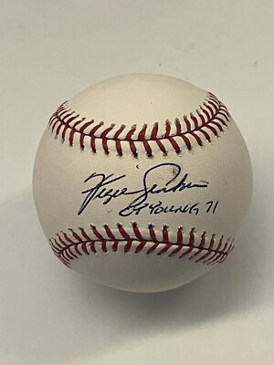 Fergie Jenkins Signed Rawlings Official Major League Baseball Cubs GTP ...
