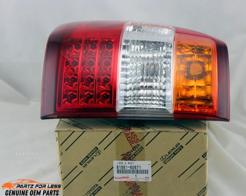 81561-60671 TOYOTA GENUINE LENS & BODY, REAR COMBINATION LAMP, LH ...