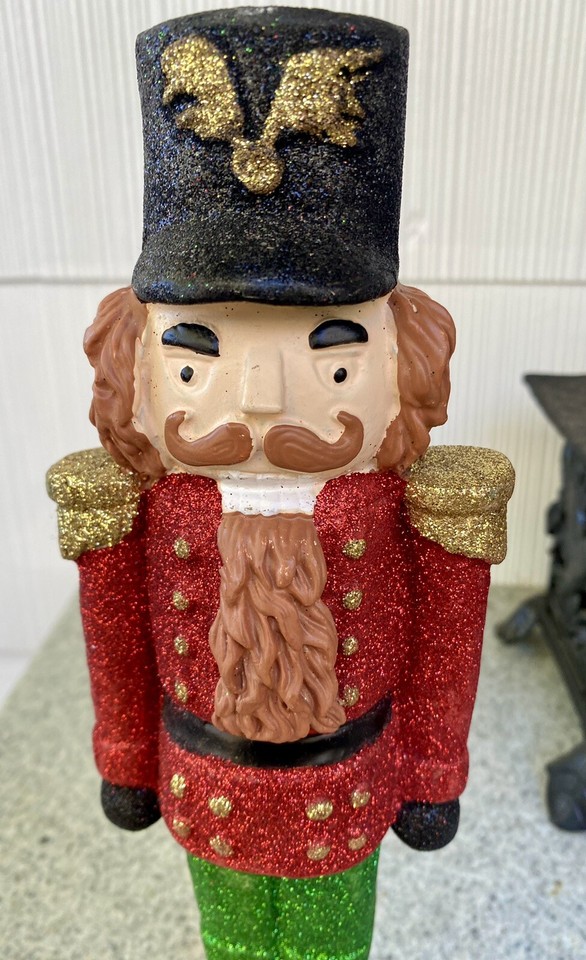 Nutcracker Sparkling Stocking Hanger 11.5” Tall | eBay