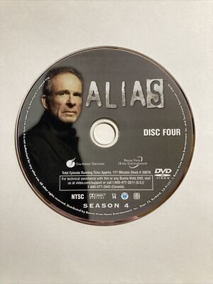 Alias Season 4 Disc 4 Replacement DVD | eBay