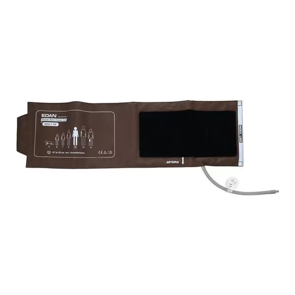 EDAN E9 Reusable NIBP Adult Blood Pressure Cuff 27-35cm w/ Metal ...