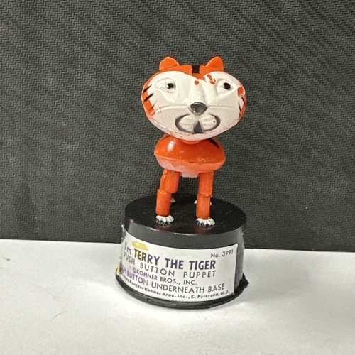 Vintage TERRY THE TIGER Hanna-Barbera Kohner Push Button Puppet Toy | eBay