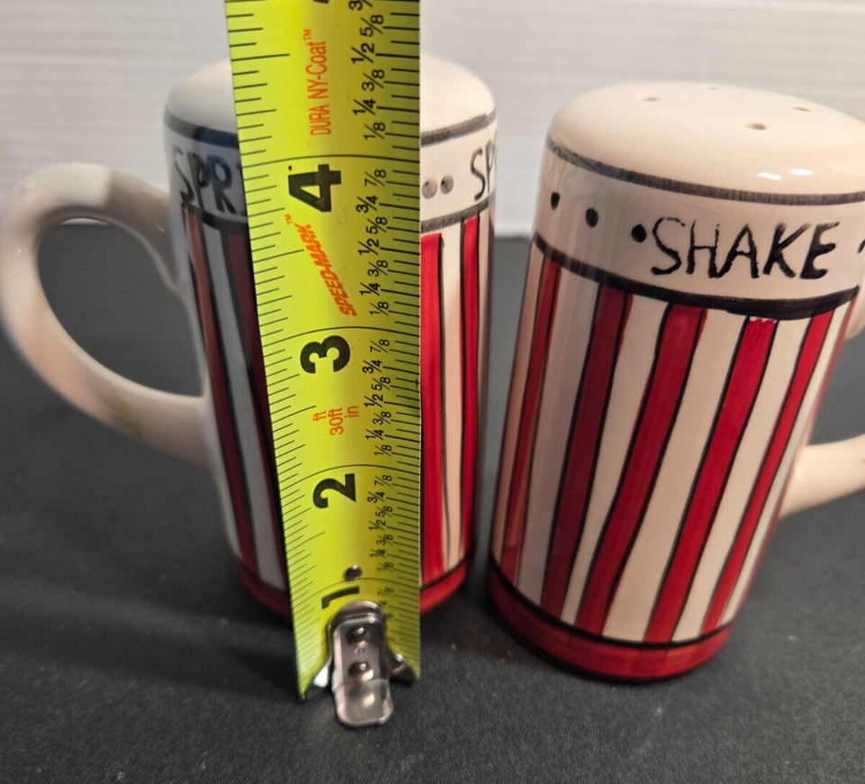 Kitchen Prep 101 Popcorn Salt Seasoning Sprinkle Shake Shakers Red ...