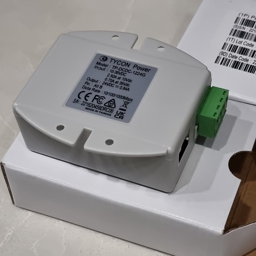 Tycon Tp-dcdc-4824g Poe Injector 36-72v--- 0.84a | eBay