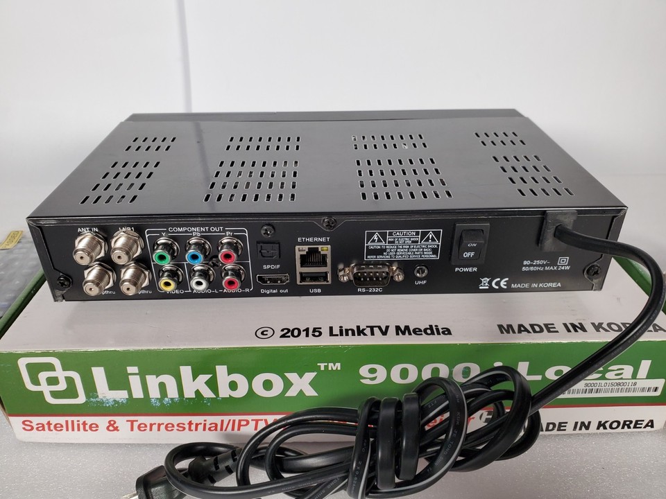 Linkbox 9000i Local ATSC HD PVR Satellite + IPTV Receiver | eBay