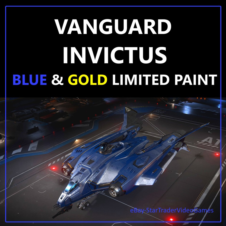 STAR CITIZEN PAINTS - INVICTUS BLUE & GOLD - LIMITED PAINT / SKIN ...