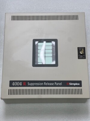 Simplex 4004 R Suppression Release Panel New | eBay
