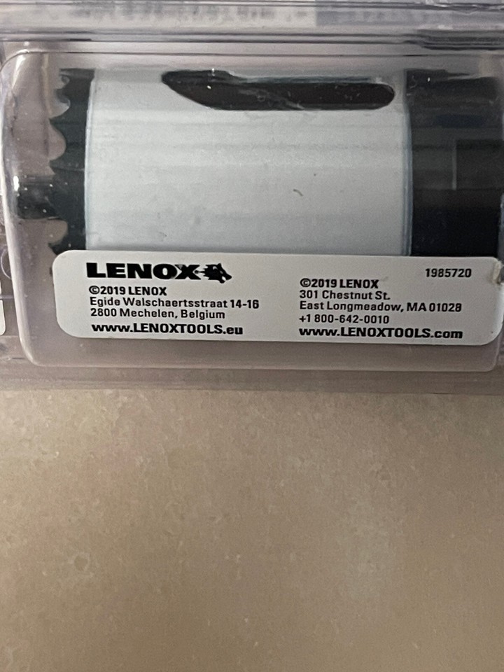 LENOX 13/8 inch 35mm 1772727 New FREE SHIPPING | eBay