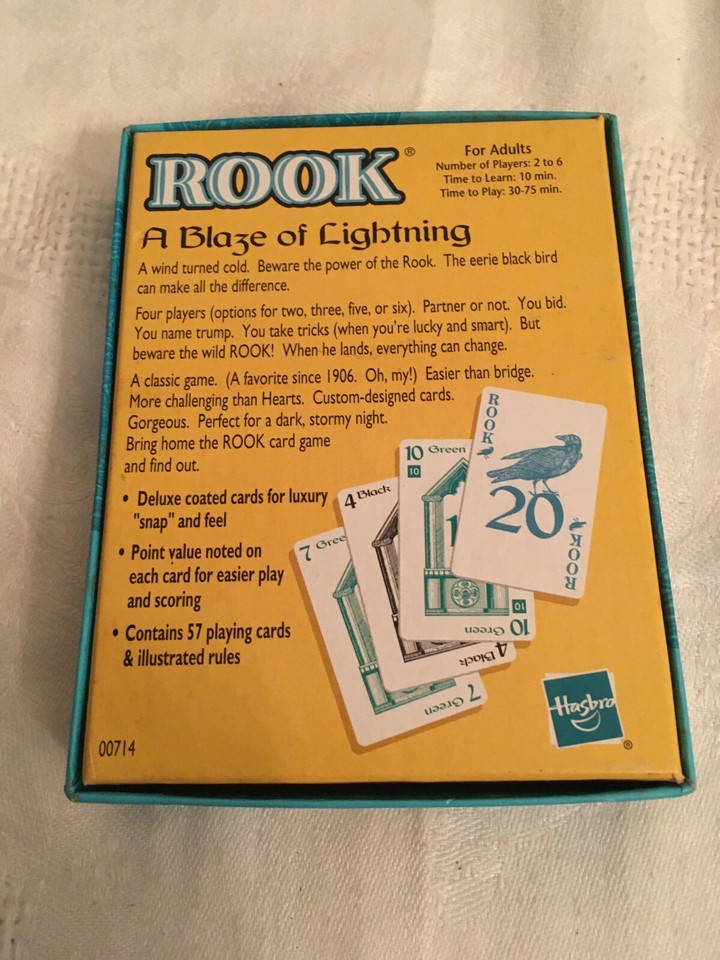 2001 ROOK CARD GAME Complete Original Box Original w/Instructions | eBay