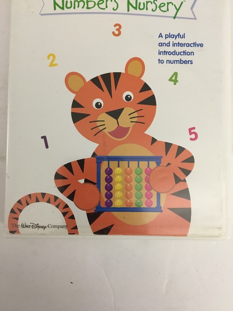 Baby Einstein Numbers Nursery Discovering 1 Through 5-DVD-TESTED-RARE ...