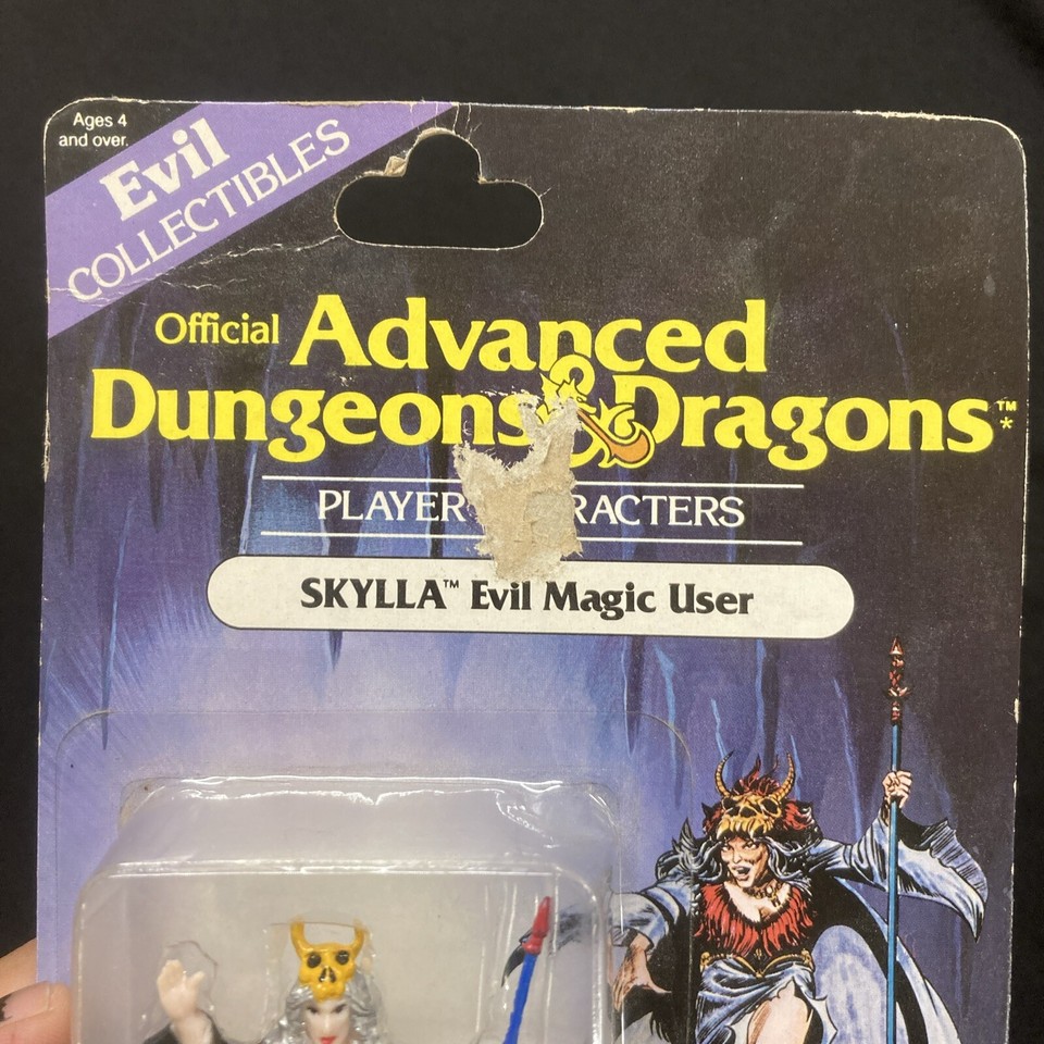 Advanced Dungeons & Dragons SKYLLA Evil Magic User MIP 1983 mint on ...
