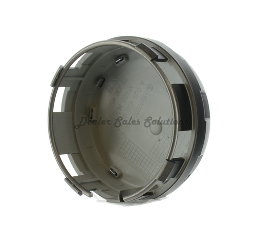Genuine Mercedes Chrome Black Wheel Center Cap Hub Matte 75mm OEM ...