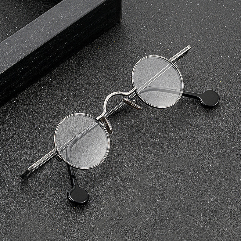 Classic Small Round Reading Glasses Men Women Readers Metal Punk ...