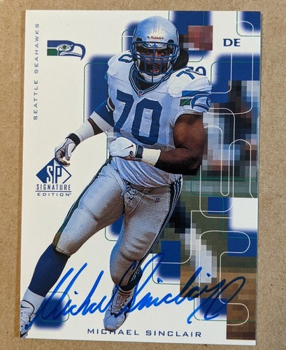 1999 SP SIGNATURE AUTOGRAPHS #MS MICHAEL SINCLAIR AUTO | eBay