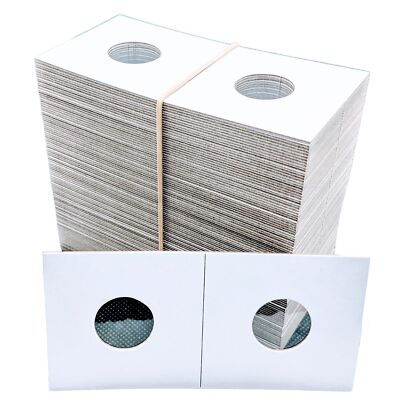 200 2x2 Guardhouse Dime Coin Holders Mylar Cardboard Storage 10 Cent ...