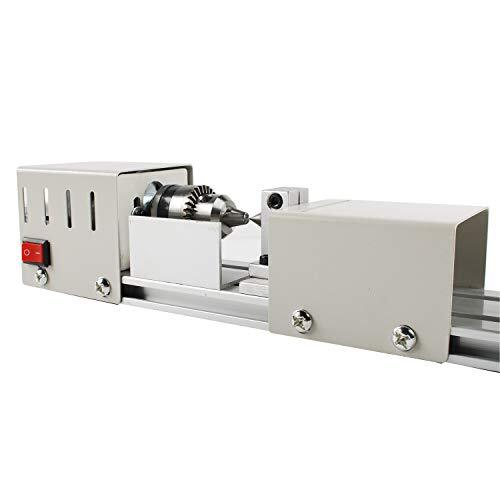 Mini Lathe Machine 12v24vdc 96w Mini Wood Lathe Milling Accessories For ...