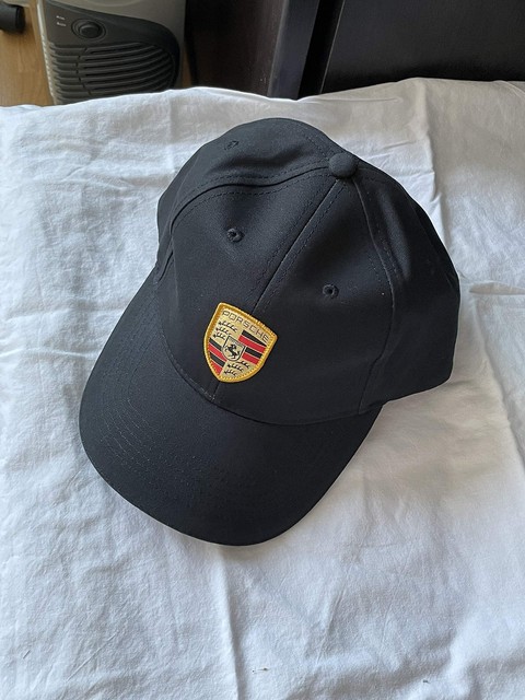 Porsche WAP0800050C Crest Logo Cap for Men, One Size - Black for sale ...