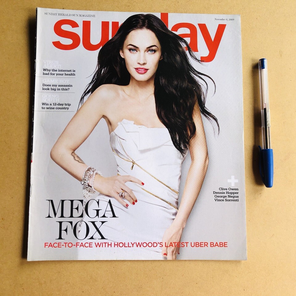Megan Fox Actress Celebrity Movie Star Hollywood Rare Retro Import ...
