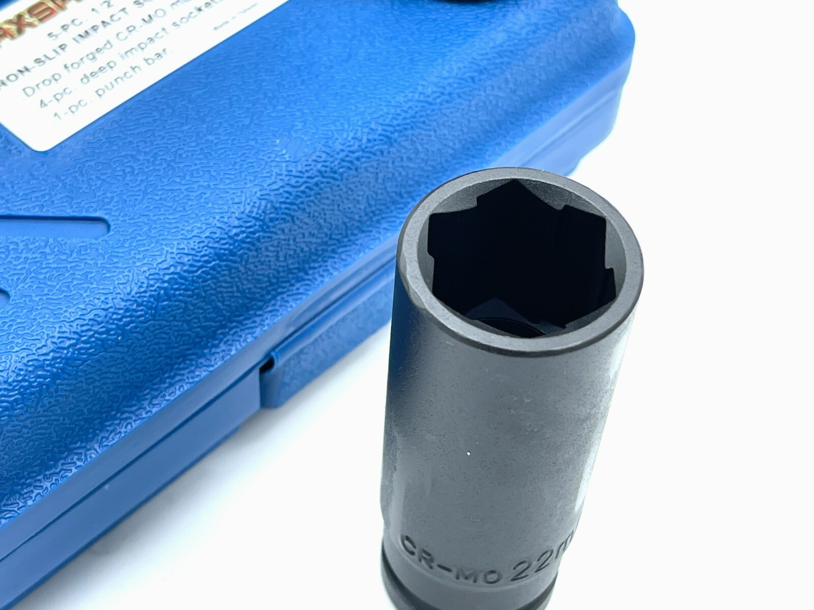 New 5pc Twist Deep Socket Set 4 Damaged Lug Nut & Lock Remover 17-22mm ...