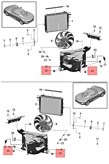 Genuine Porsche - COMPENSATING ELEMENT - 8P7806305 for sale online | eBay