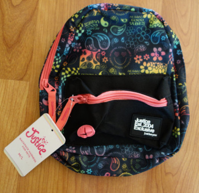 Justice Backpack Harness Pets Dog Dispenses Holds Waste Poop Bags ...