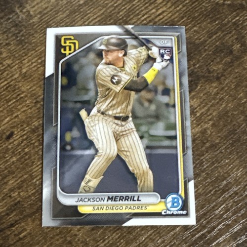 2024 Topps Bowman Chrome Jackson Merrill Rookie Card | eBay