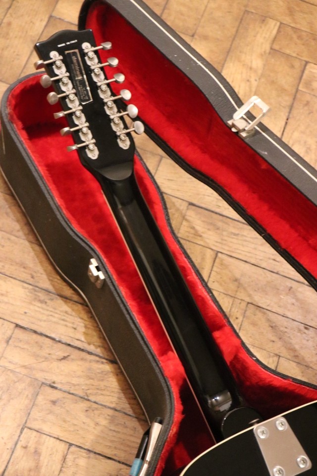 V. Rare Vintage Eko E20 12 E (electra) Acoustic Guitar 1981 + Pro Setup ...