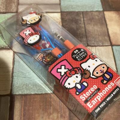 ONE PIECE x HELLO KITTY Chopper Stereo Earphone Face Type SANRIO # 4356 ...
