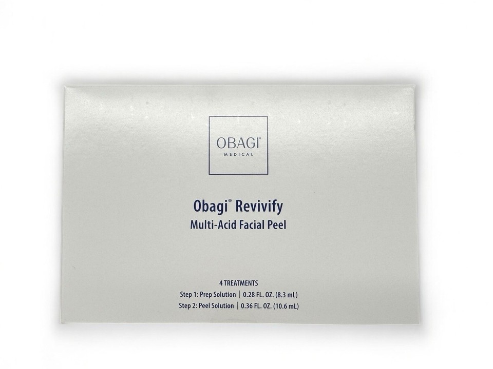 Obagi Revivify MULTI-ACID FACIAL PEEL KIT (Two-Step Chemical Facial ...