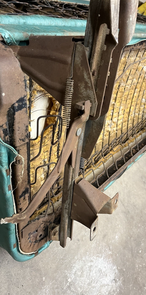 Original Pair Bench Seat Tracks For 1967 1968 Chevy Chevrolet / GMC ...