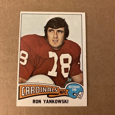 1975 Topps Football Ron Yankowski St. Louis Cardinals Card #263 | eBay